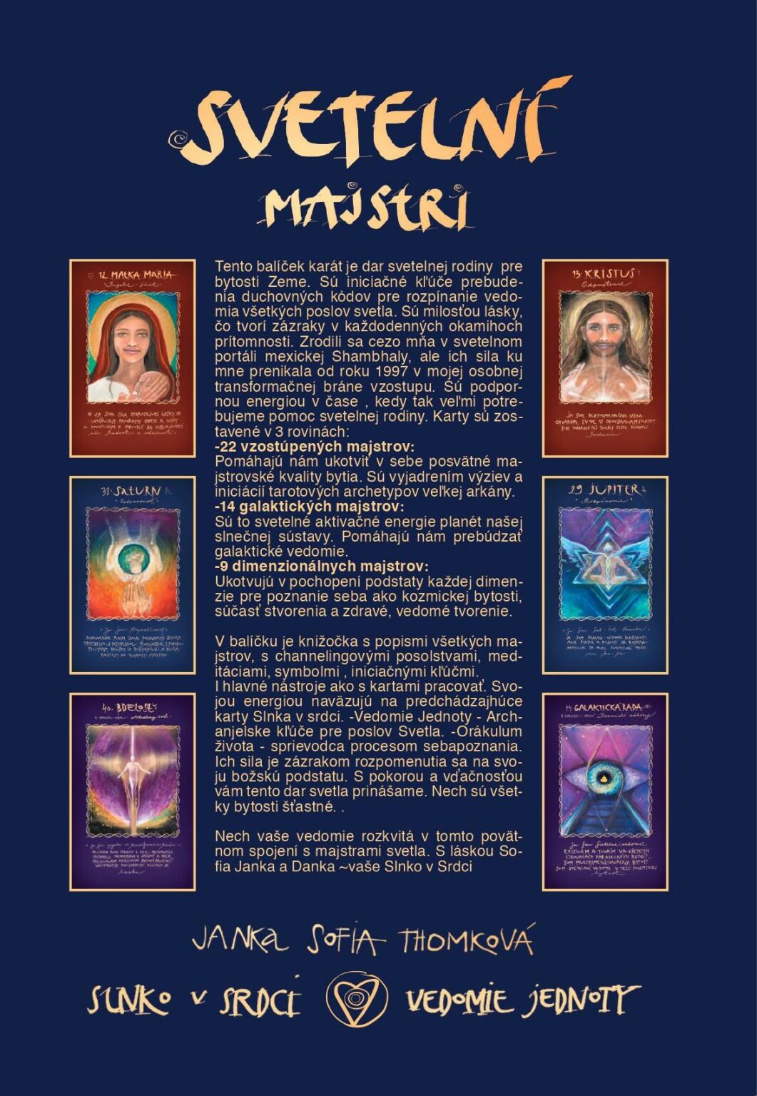 Svetelní Majstri – knižka a karty | Slnko v Srdci